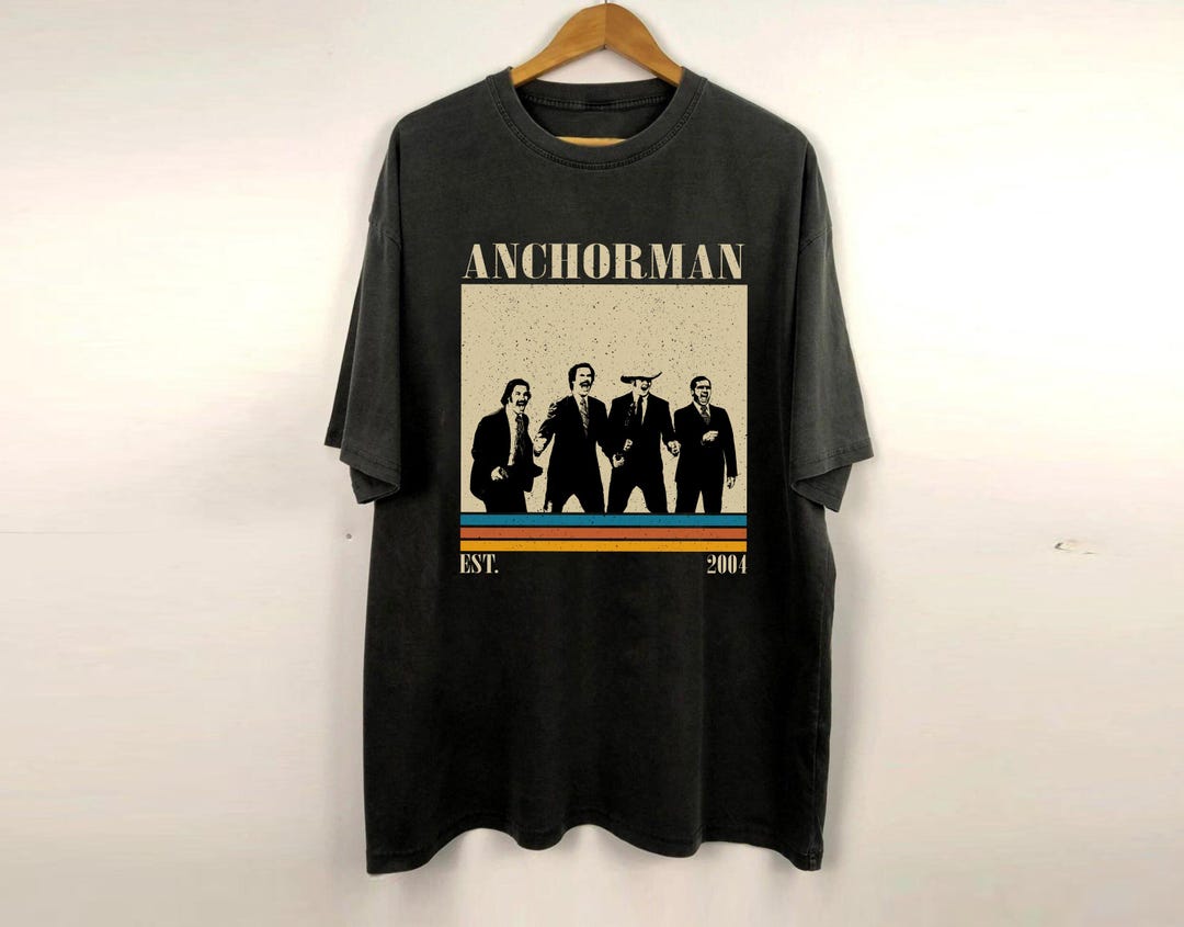 Anchorman Shirt, Anchorman Movie Shirt, Minimalist Shirt, Vintage ...