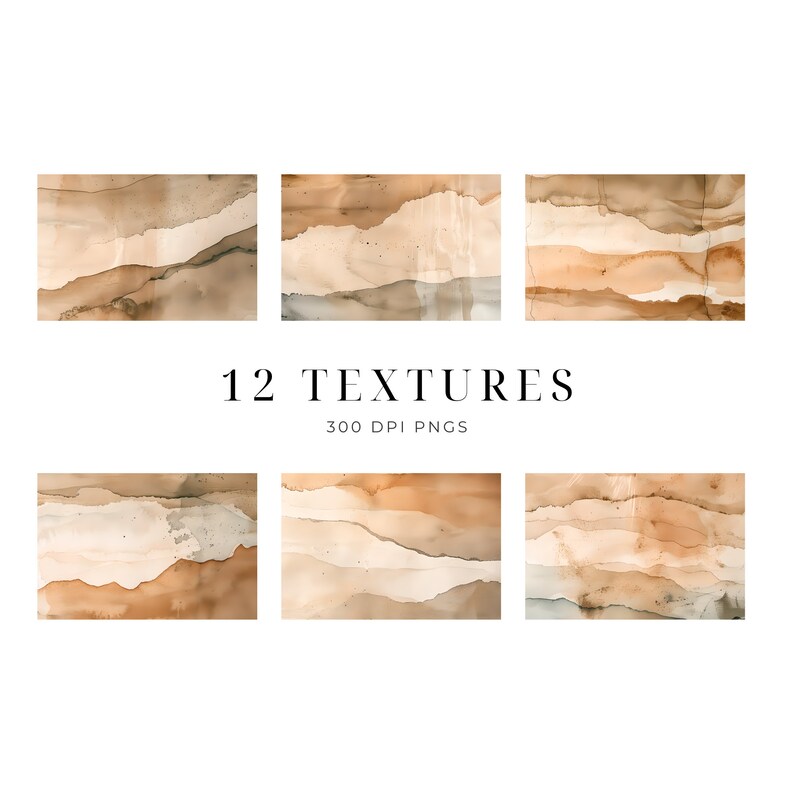 Texture Pack, Earth Tones Abstract PNG Clipart, Backgrounds and ...