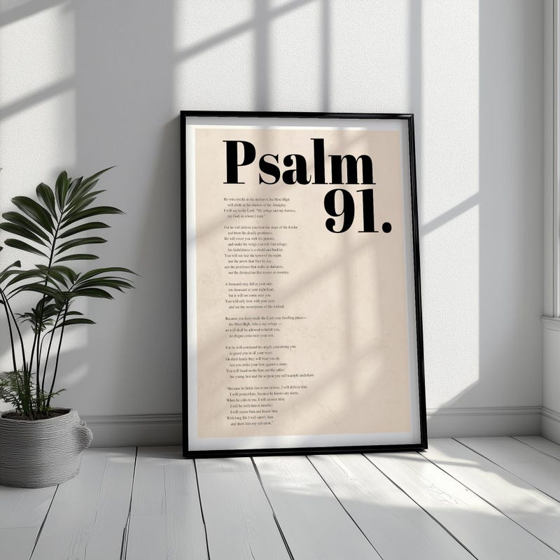 Psalm 91 - Etsy