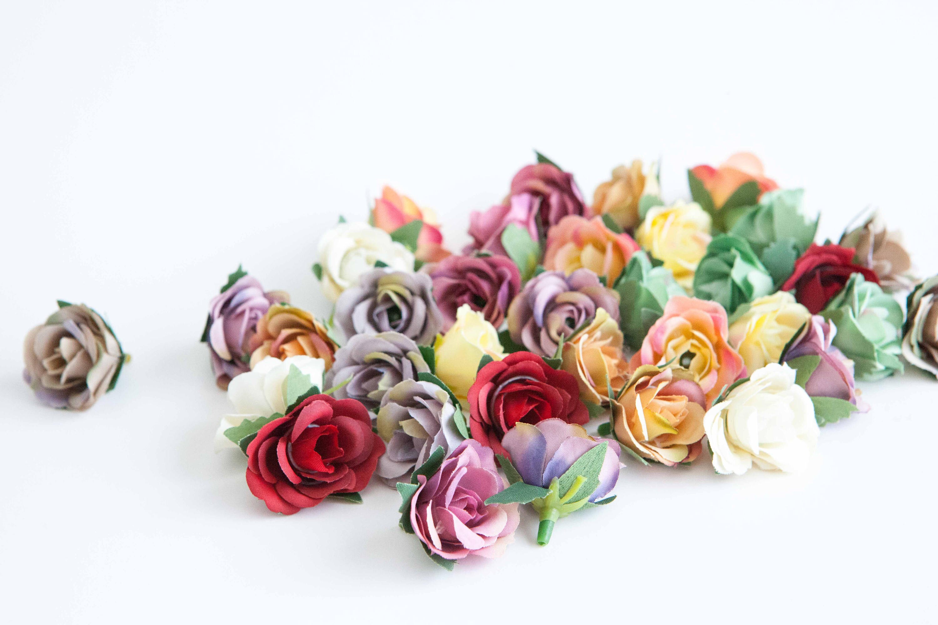 Mini Pink Rose Bouquet - Etsy