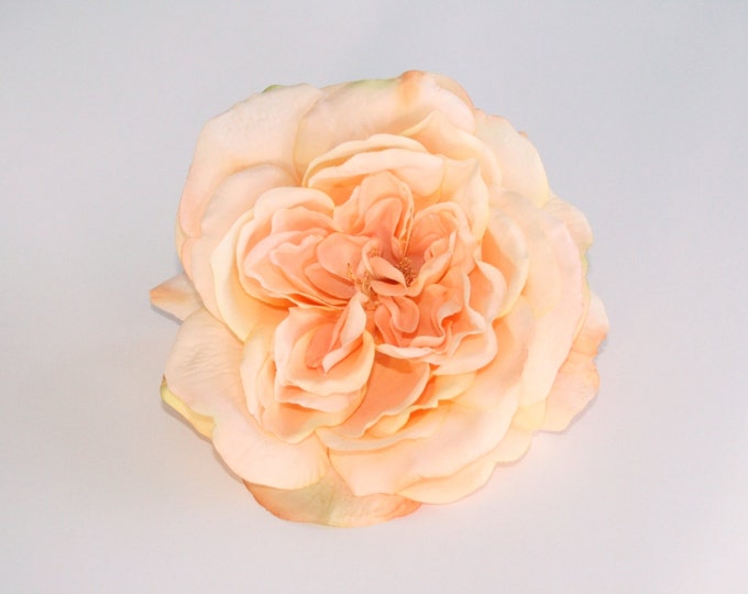 Large Light Peach Sophia Rose Artificial Flower Silk Flower - Etsy
