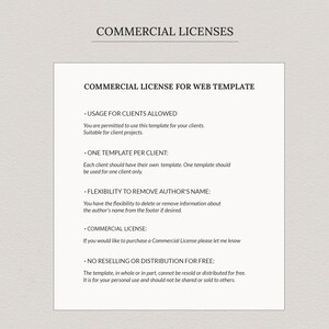 Commercial License for Squarespace Website Template "elegance Estate ...