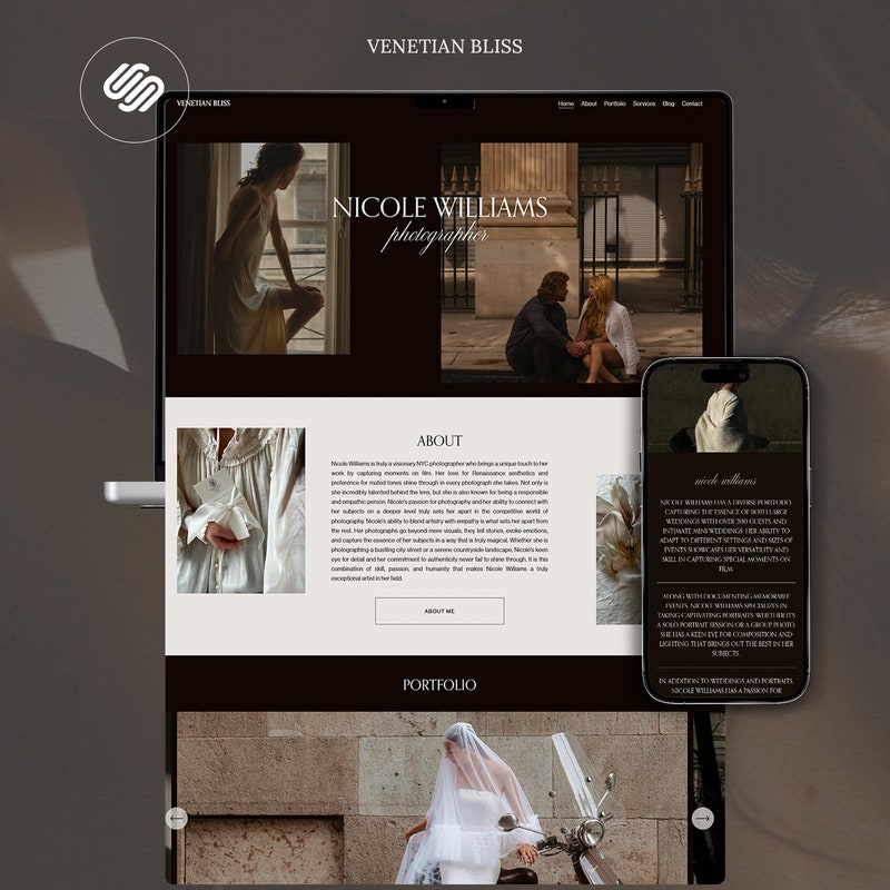 Photography Website - Etsy