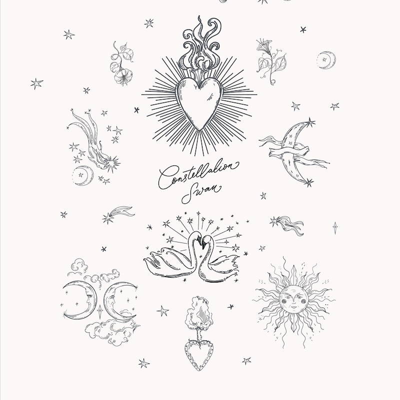 Space Clipart Line - Etsy