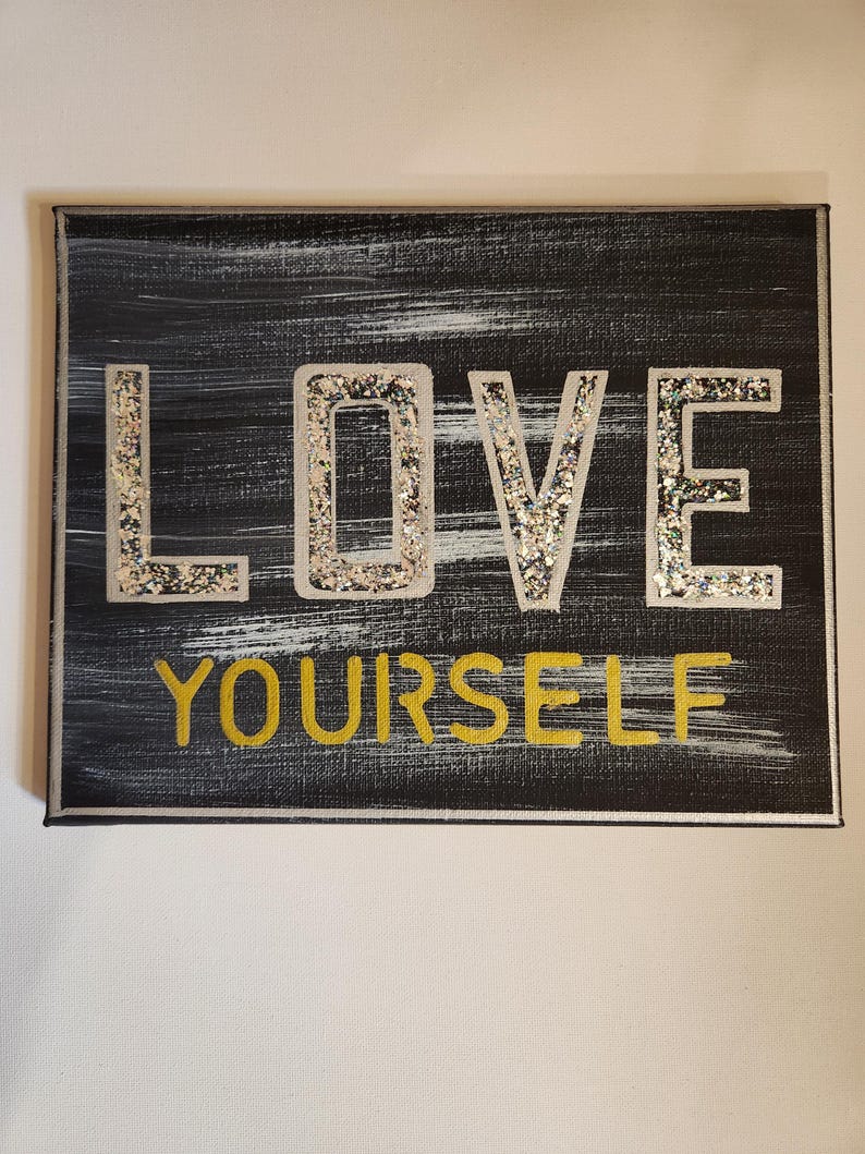 Love Yourself Art - Etsy