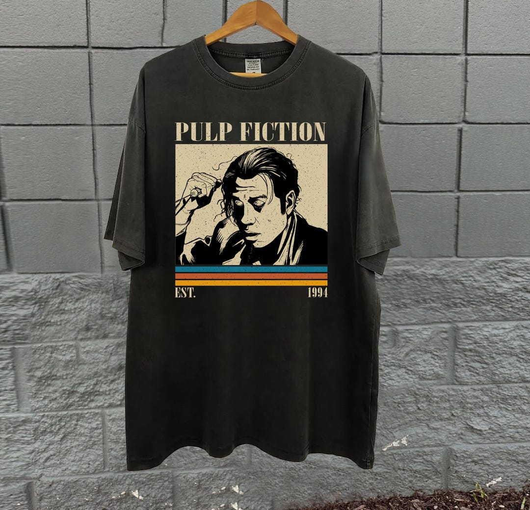 Pulp Fiction Shirt, Pulp Fiction Movie Shirt, Vintage Shirt, Classic ...