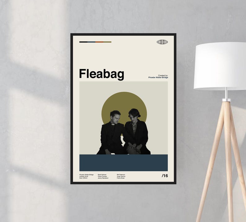 Fleabag Poster, Fleabag Tv Series Poster, Fleabag Print, Movie Poster ...