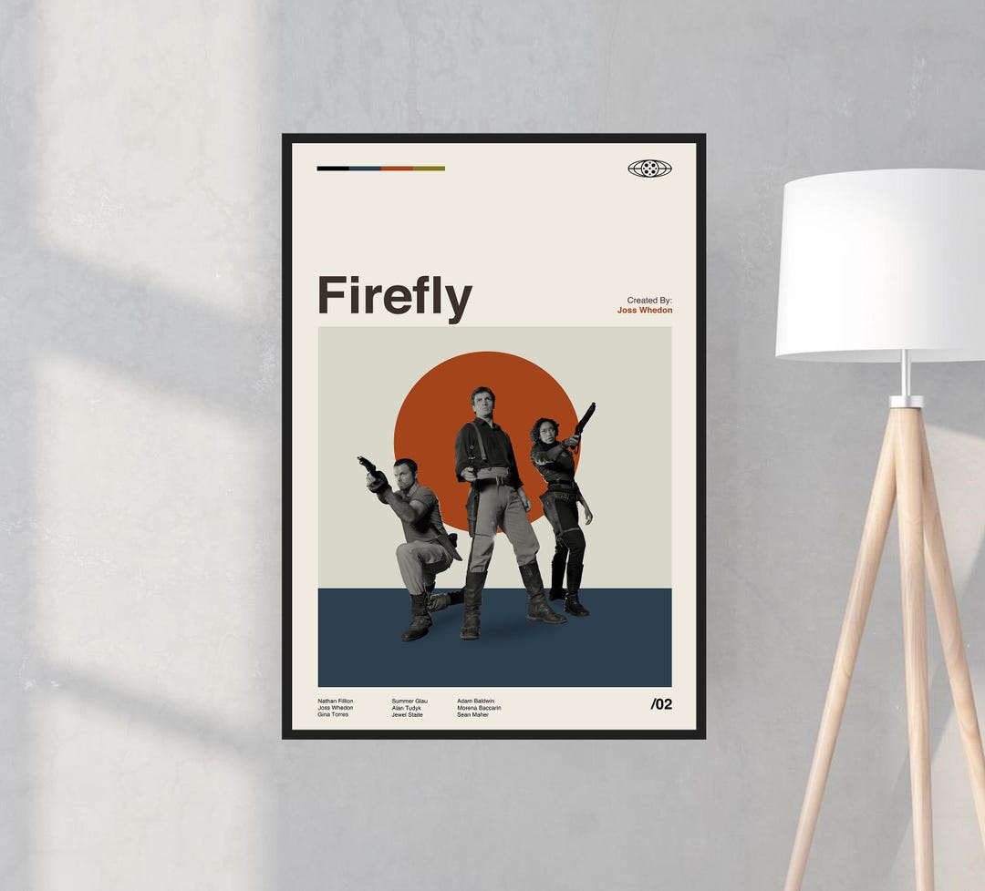 Firefly Movie Poster, Firefly Poster, Firefly Print, Movie Poster ...