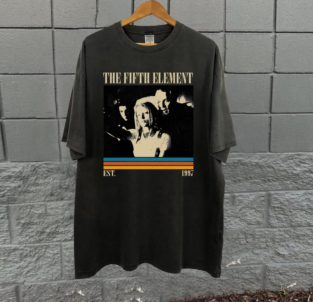 The Fifth Element Shirt, the Fifth Element Movie Shirt, Film Shirt ...