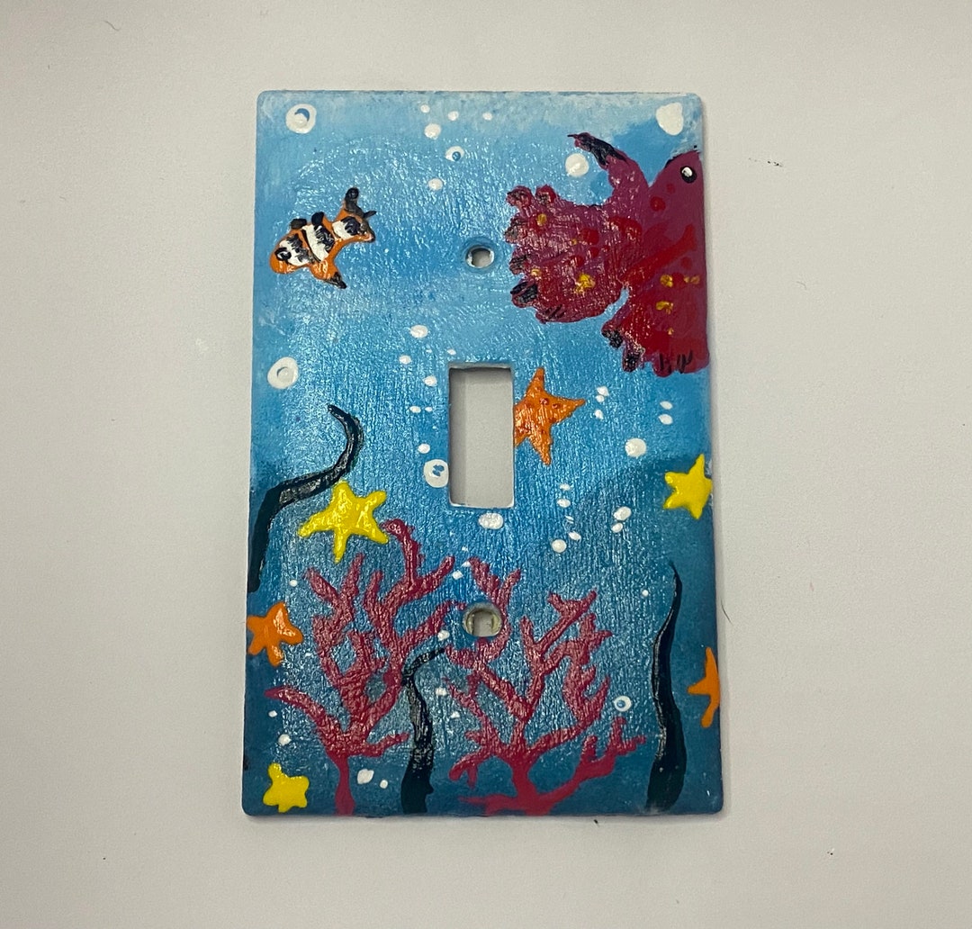 Sea Dream Light Switch Cover matching Screws Including - Etsy
