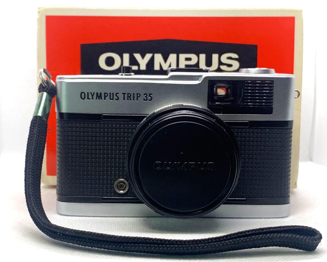 RARE MINT Vintage Olympus Trip 35. Film Camera 35mm, Fully Serviced ...