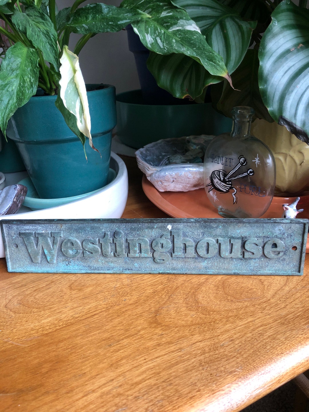 Vintage Bronze Westinghouse Building or Elevator Plaque - Etsy