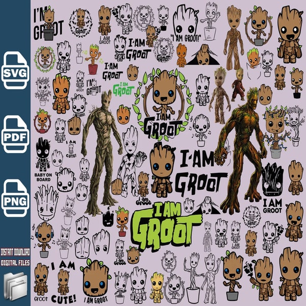 Groot Svg - Etsy