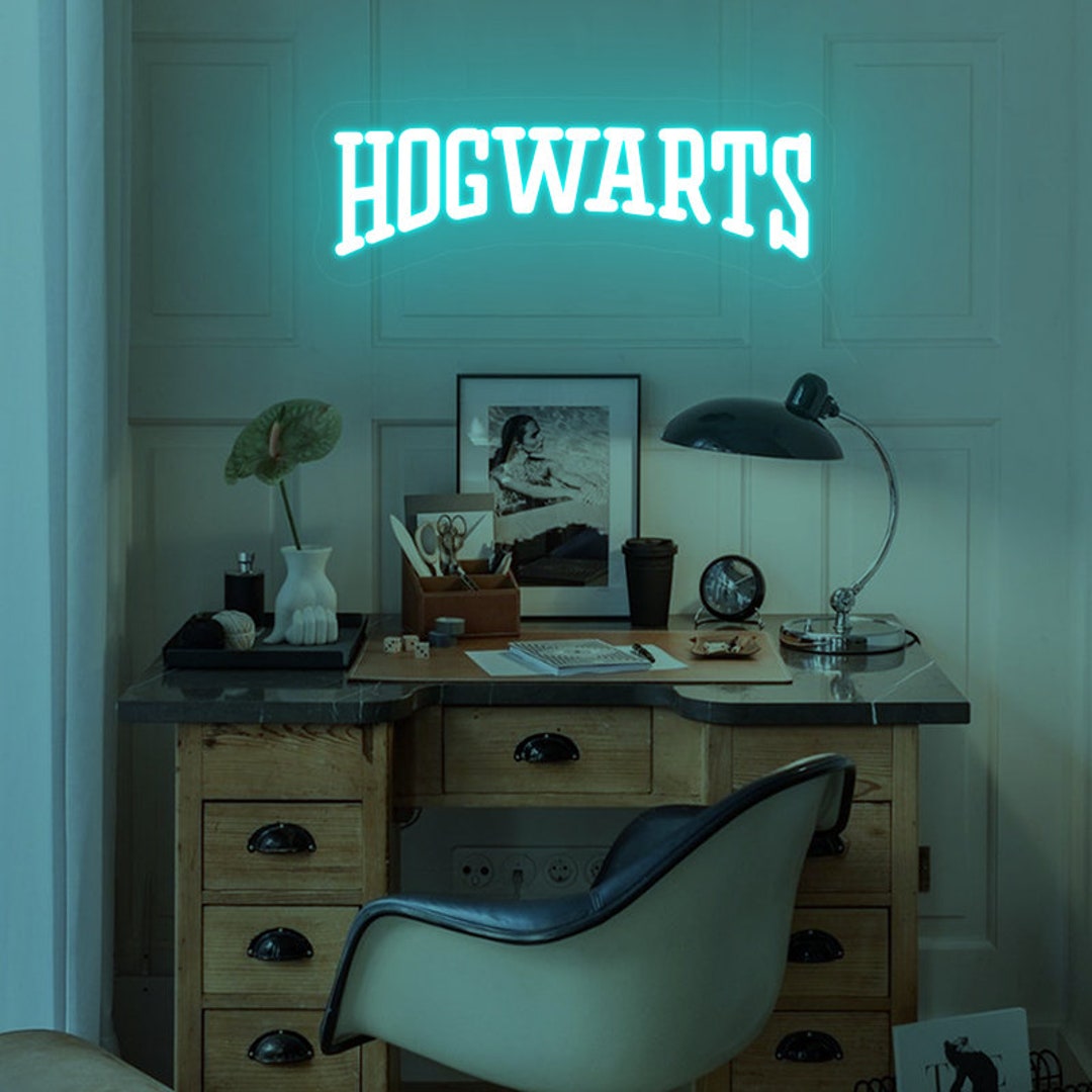 Hogwarts Led Neon Light, Hogwarts Neon Light , Acrylic Lamp Fan Gift ...