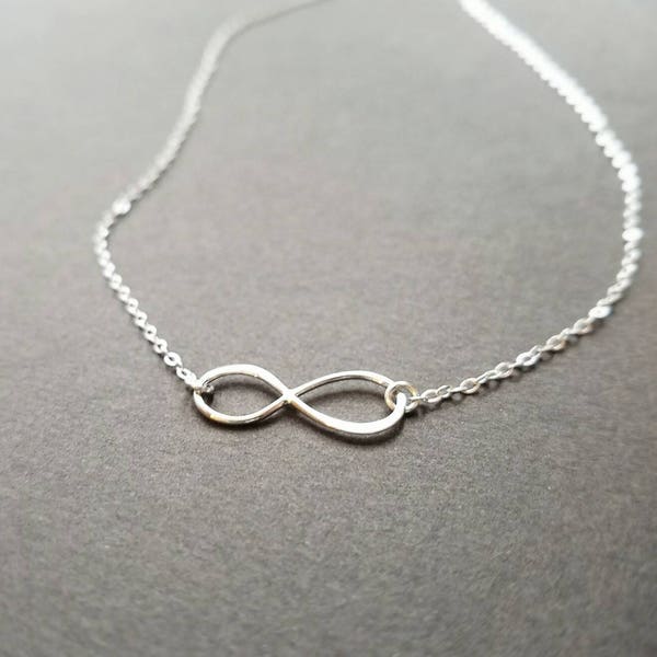 Infinity Necklace - Etsy