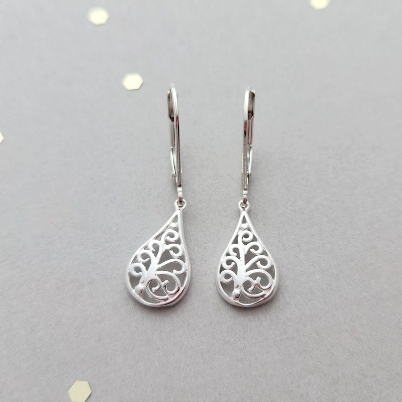 Sterling Silver Earrings - Etsy