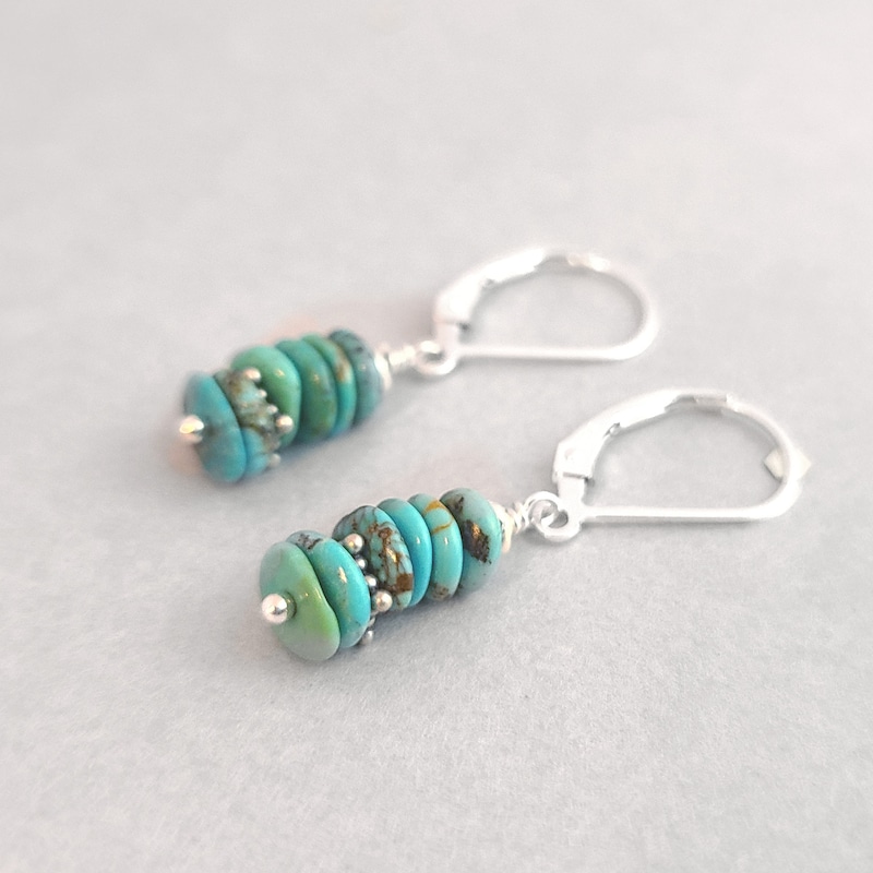 Handmade Bead Wire Earrings - Etsy