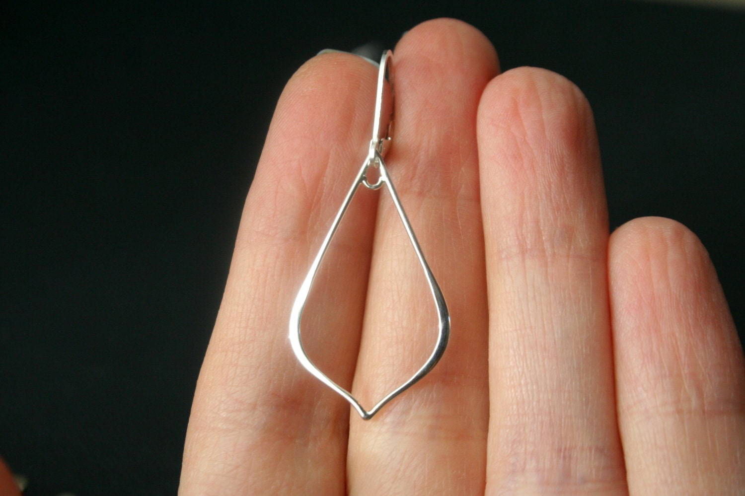 Large Open Teardrops