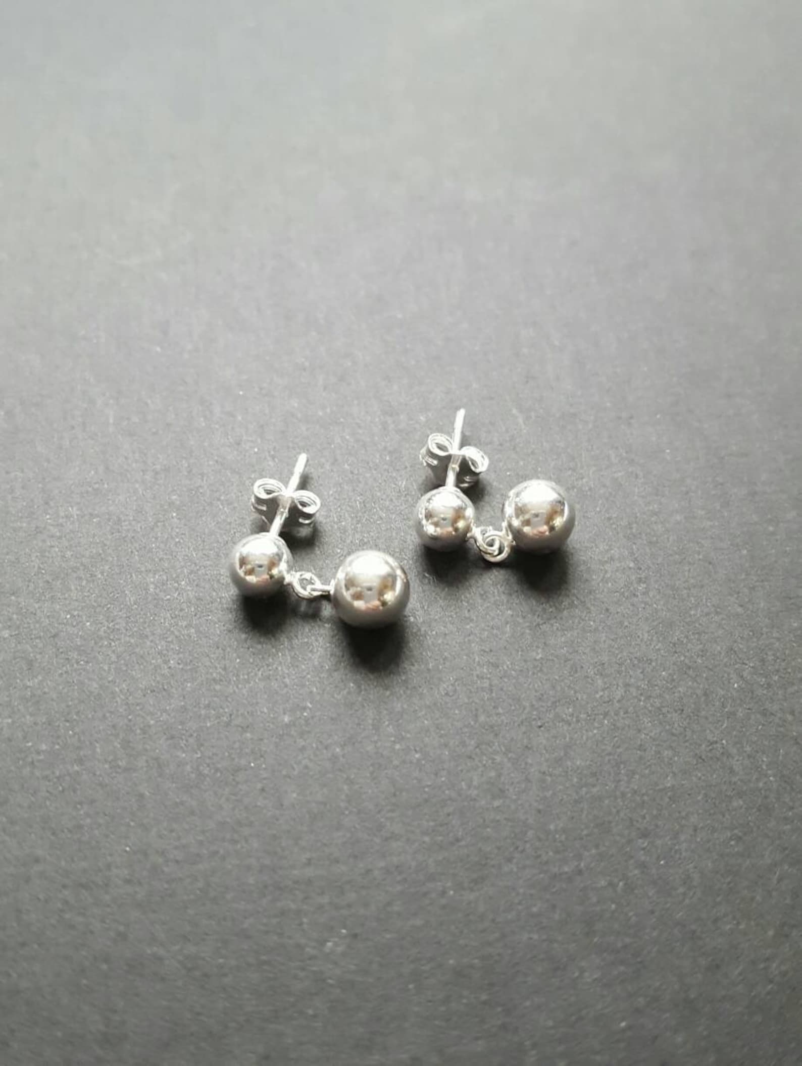 Sterling Silver Post Earrings Silver Stud Earrings 5mm and - Etsy