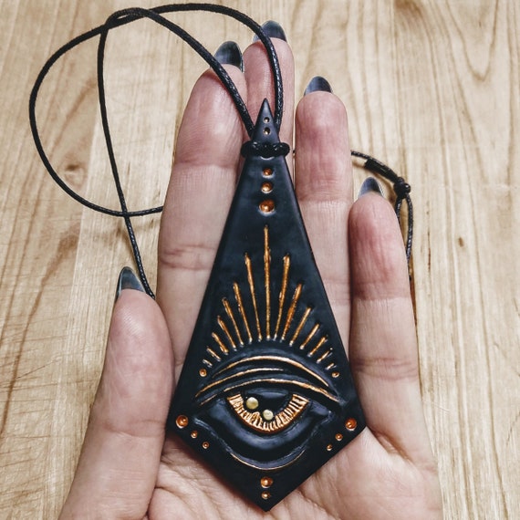 The Magick Eye Amulet Witch Talisman Evil Eye Charm All | Etsy