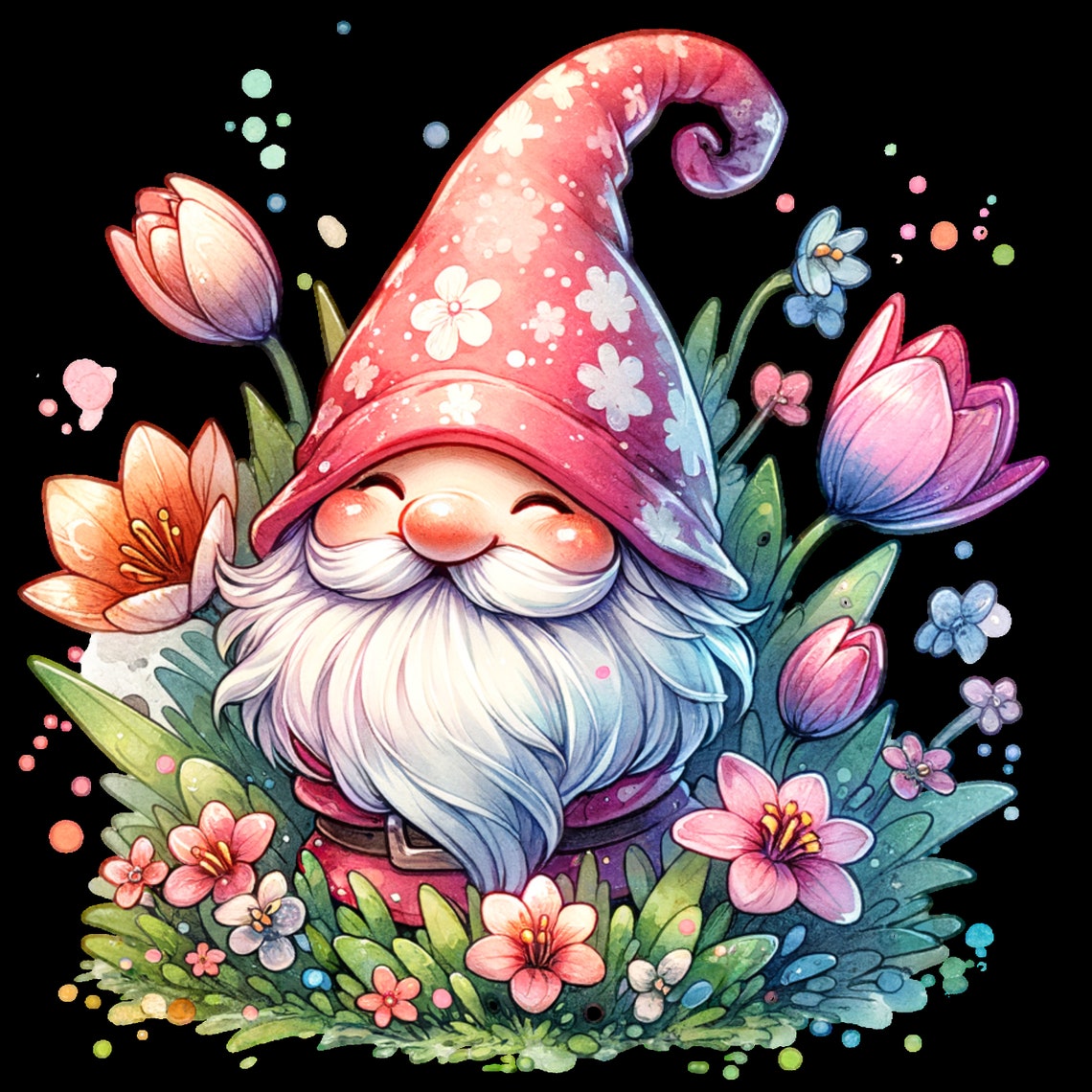 Gnomes Clipart Bundle - PNG Files - 12 Seasonal Gnomes for Every Month ...