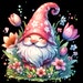 Gnomes Clipart Bundle - PNG Files - 12 Seasonal Gnomes for Every Month ...