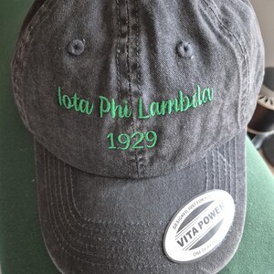 Iota Phi Lambda Sorority Caps - Etsy