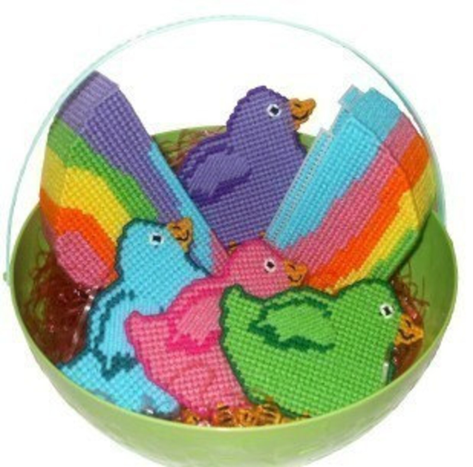 Easter Chicks Coaster Set Plastic Canvas PDF PATTERN ONLY **not ...