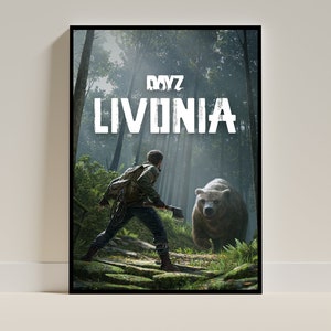 Dayz Canvas Print, Survival Game Wall Art, Game Art Print, Video Game ...