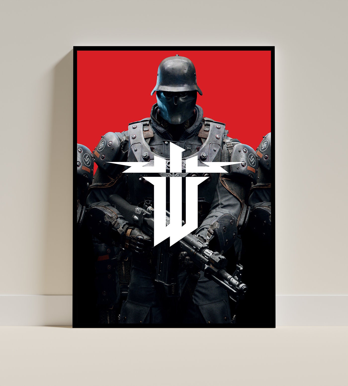 Wolfenstein Canvas Print, Max Hass and Friedrich Keller Wall Art, Game ...