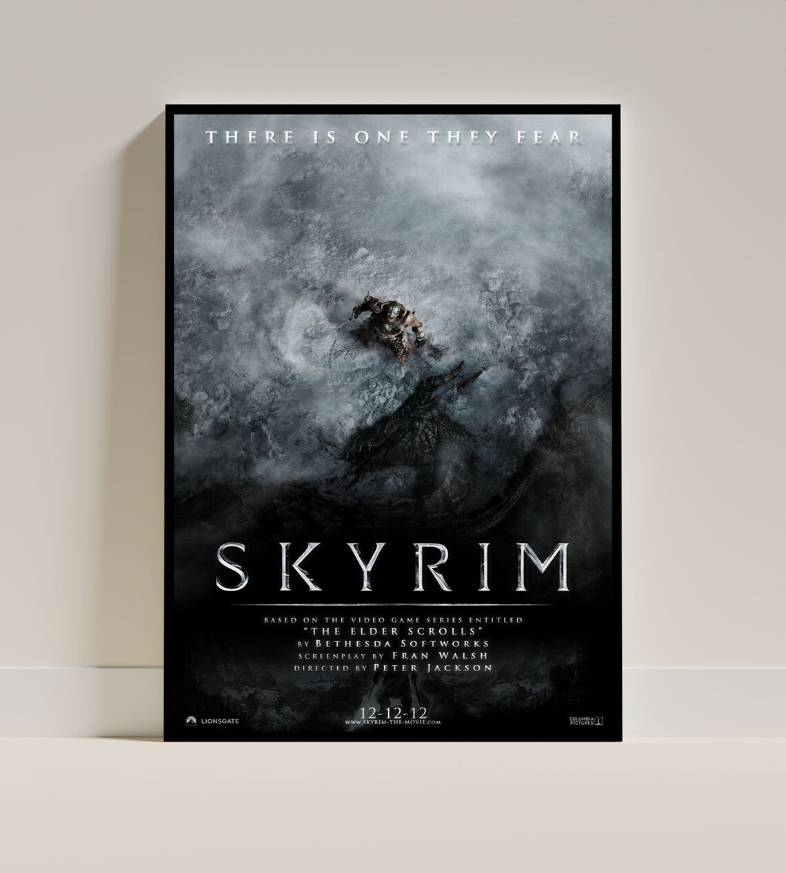 The Elder Scrolls V: Skyrim Canvas Print, Aela the Huntress and Lydia ...