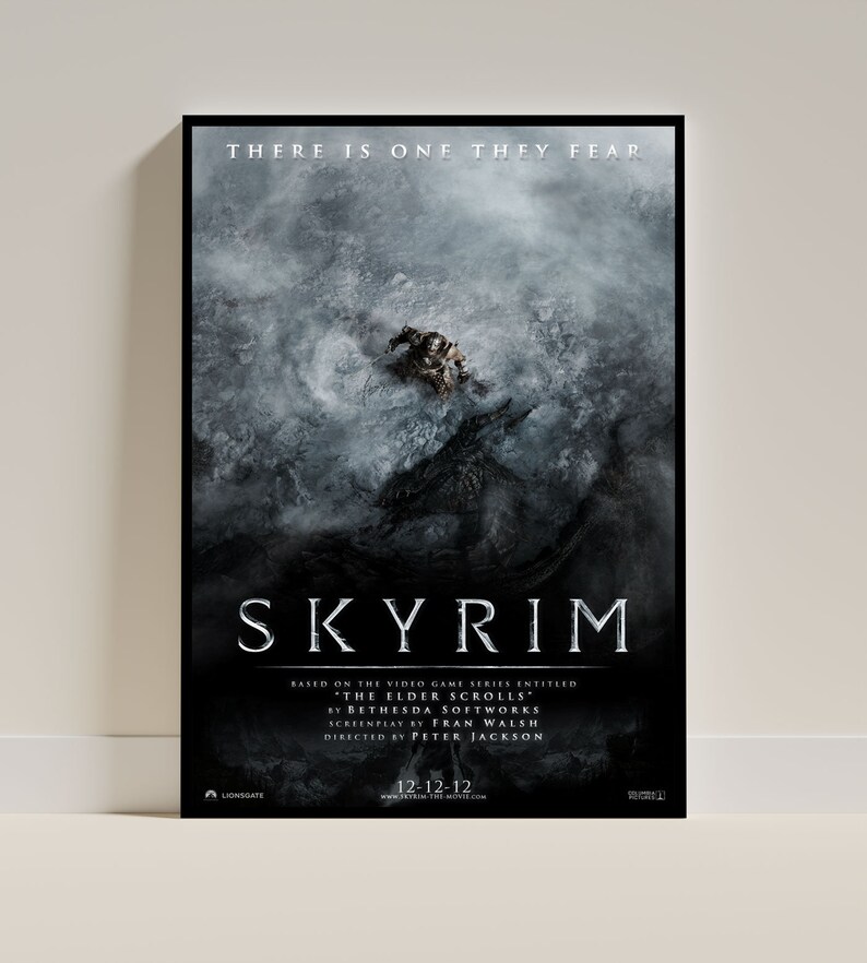 The Elder Scrolls V: Skyrim Canvas Print, Aela the Huntress and Lydia ...