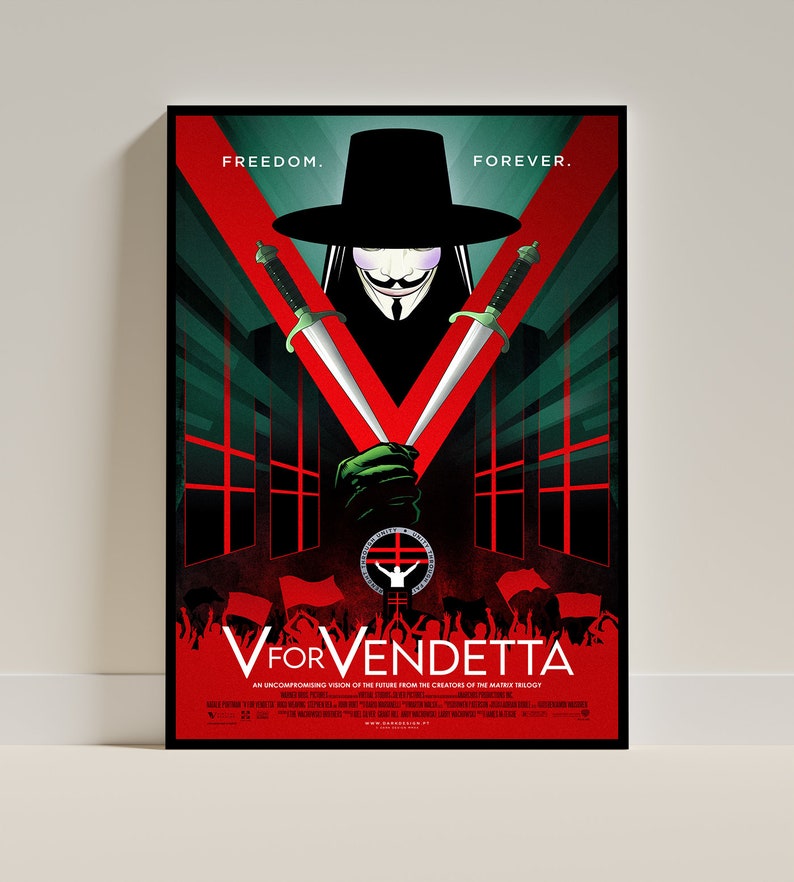 V for Vendetta Canvas Print , Evey Hammond and Adam Susan Wall Art ...