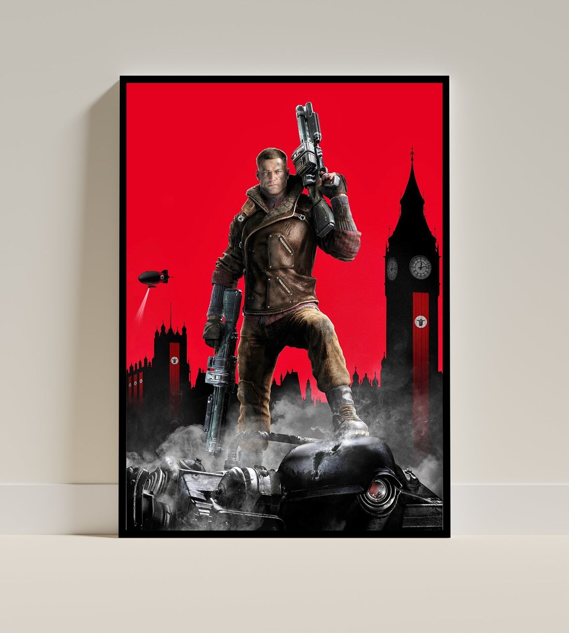 Wolfenstein Canvas Print, Max Hass and Friedrich Keller Wall Art, Game ...
