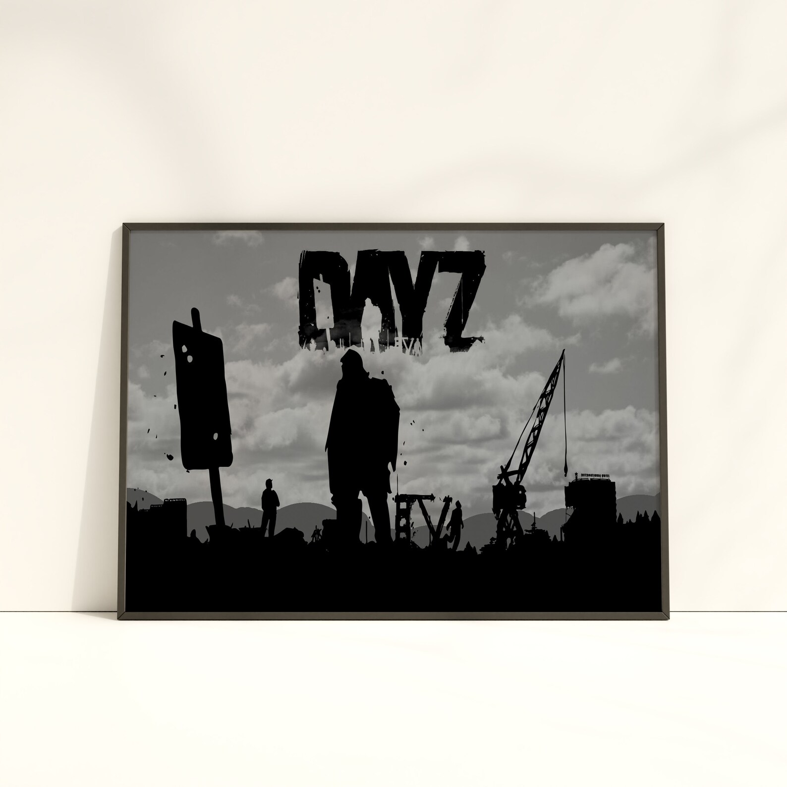 Dayz Canvas Print, Survival Game Wall Art, Game Art Print, Video Game ...
