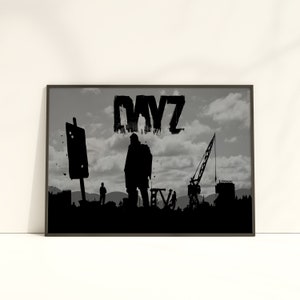 Dayz Canvas Print, Survival Game Wall Art, Game Art Print, Video Game ...