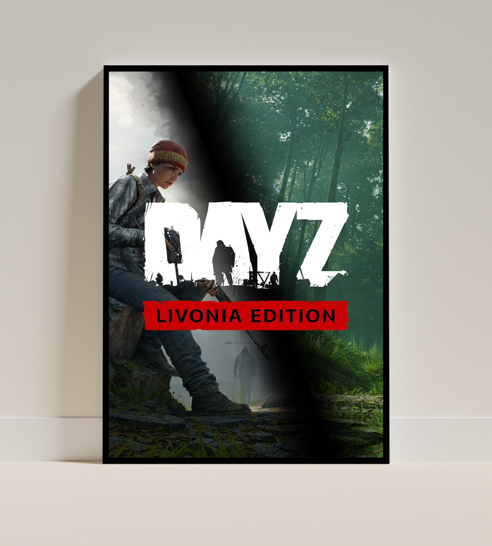 Dayz Canvas Print, Survival Game Wall Art, Game Art Print, Video Game ...