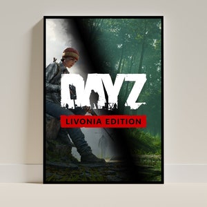 Dayz Canvas Print, Survival Game Wall Art, Game Art Print, Video Game ...