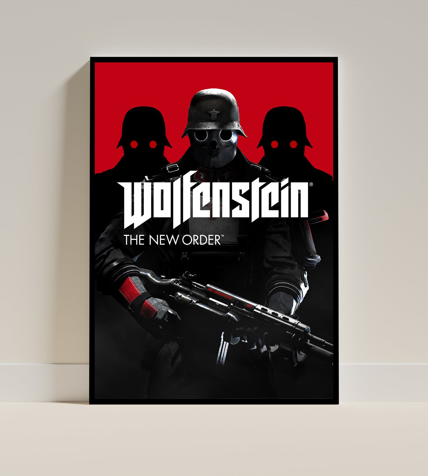 Wolfenstein Canvas Print, Max Hass and Friedrich Keller Wall Art, Game ...
