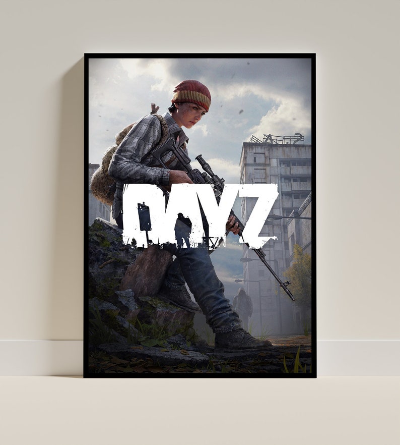 Dayz Canvas Print, Survival Game Wall Art, Game Art Print, Video Game ...