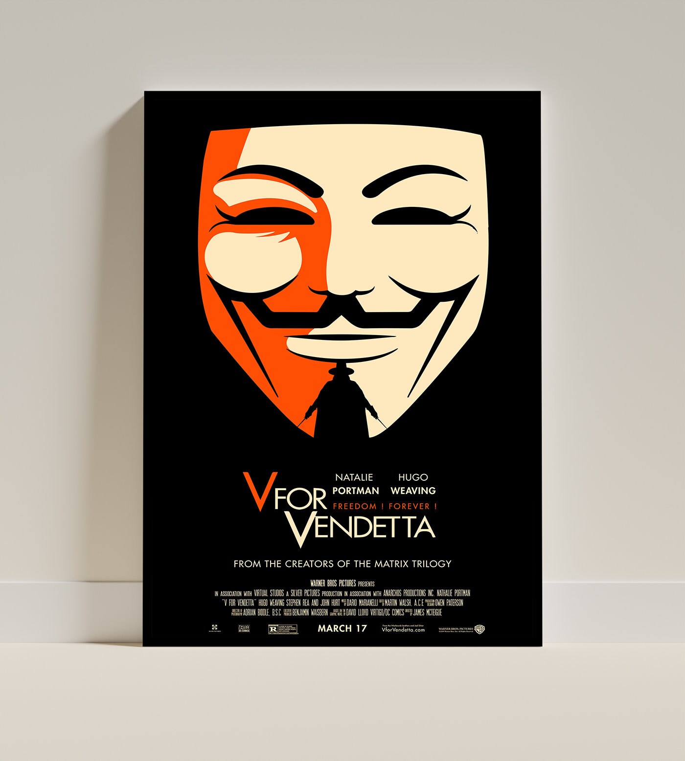 V for Vendetta Canvas Print , Evey Hammond and Adam Susan Wall Art ...