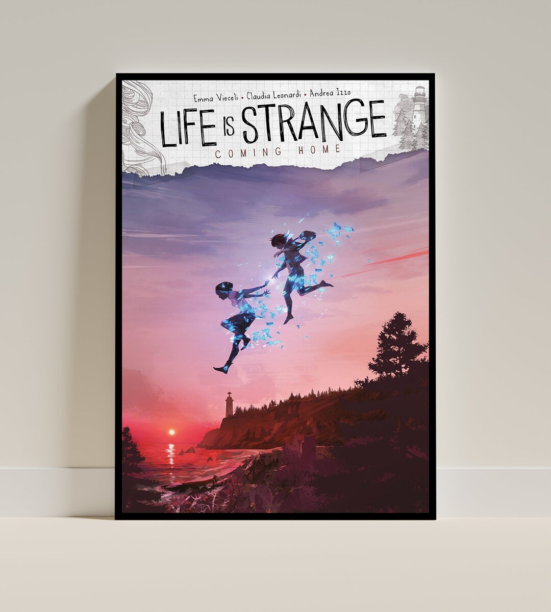 Life is Strange Canvas Print, Maxine and Chloe Wall Art, Game Art Print ...