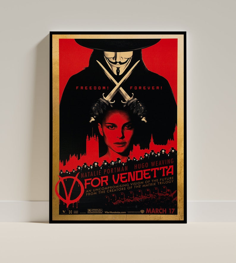 V for Vendetta Canvas Print , Evey Hammond and Adam Susan Wall Art ...