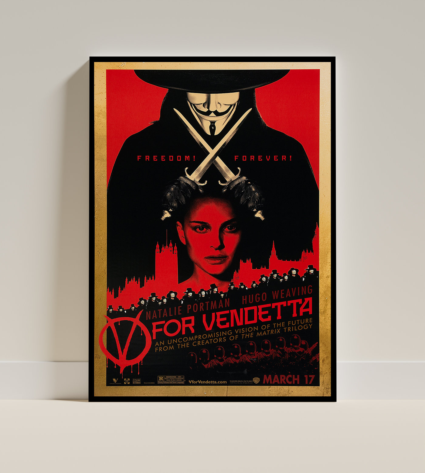 V for Vendetta Canvas Print , Evey Hammond and Adam Susan Wall Art ...