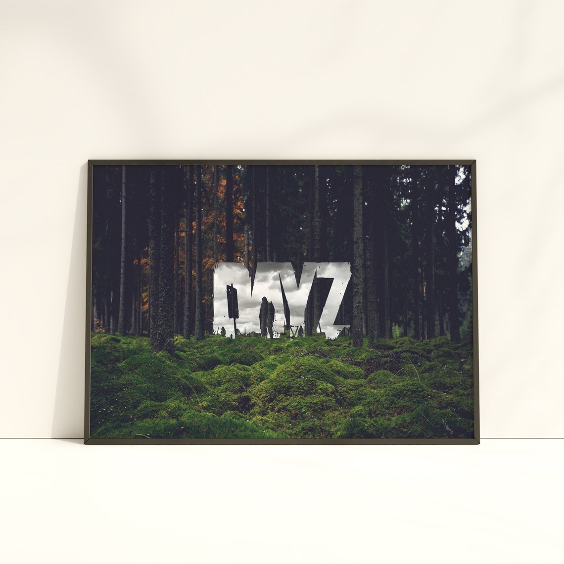 Dayz Canvas Print, Survival Game Wall Art, Game Art Print, Video Game ...