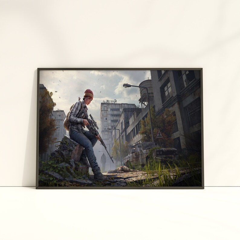 Dayz Canvas Print, Survival Game Wall Art, Game Art Print, Video Game ...