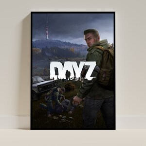 Dayz Canvas Print, Survival Game Wall Art, Game Art Print, Video Game ...