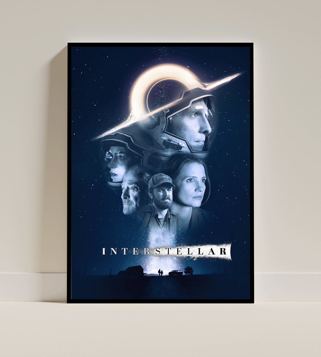 Interstellar Canvas Print , Tom and TARS Wall Art, Wall Art Print ...