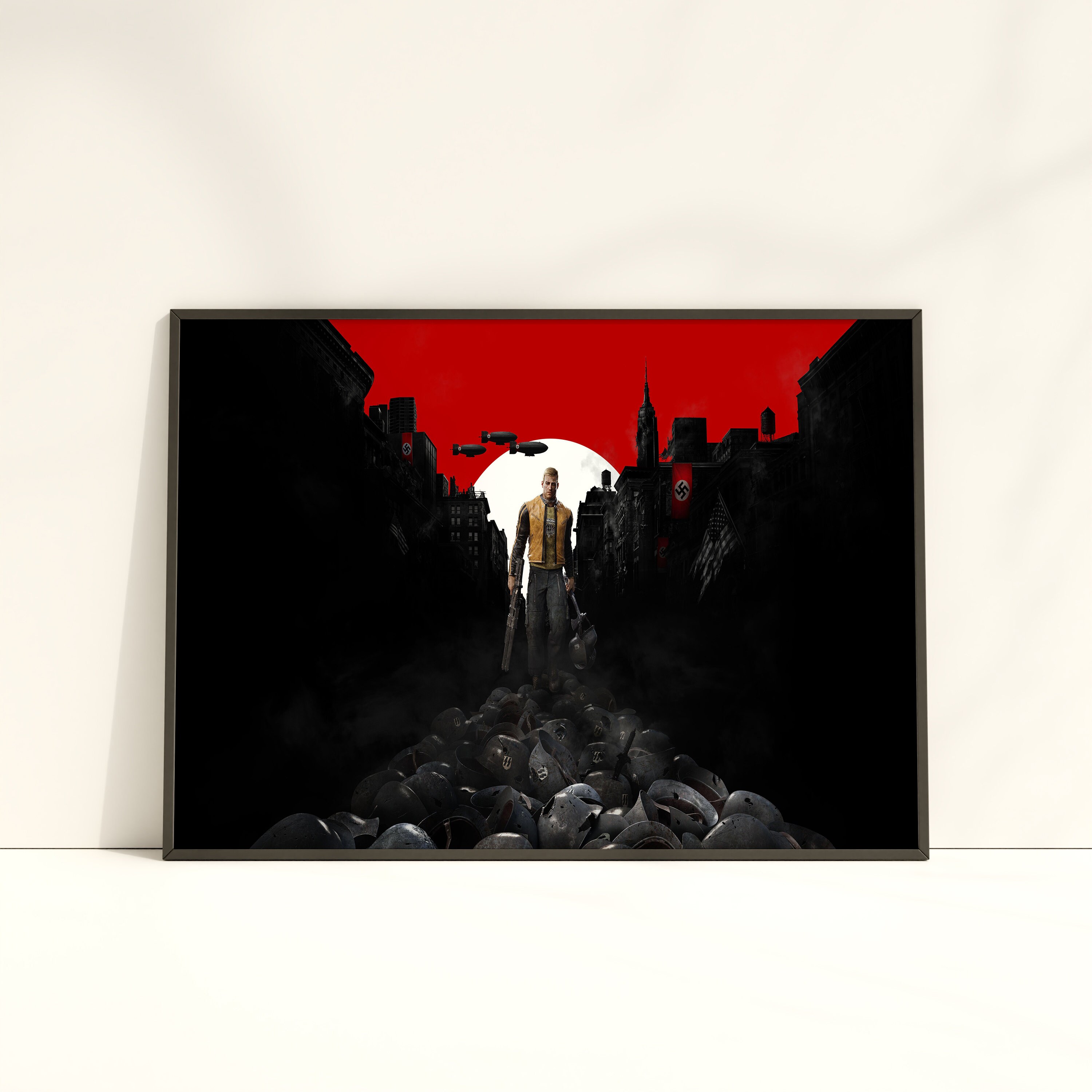 Wolfenstein Canvas Print, Max Hass and Friedrich Keller Wall Art, Game ...