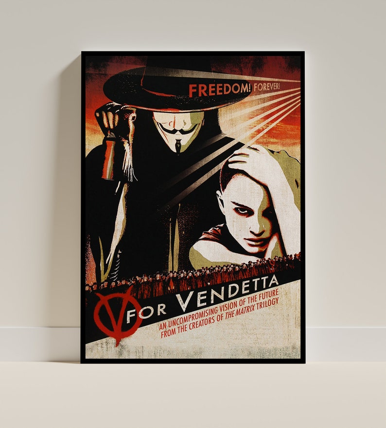 V for Vendetta Canvas Print , Evey Hammond and Adam Susan Wall Art ...